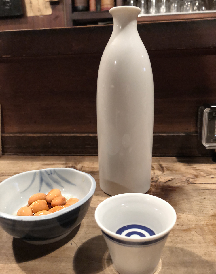 大豆を煮て肴にする暮し